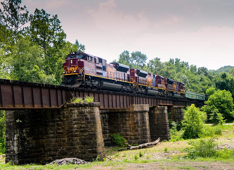 Arkansas & Missouri Railroad Train Rides - Fort Smith Riverfront RV Resort